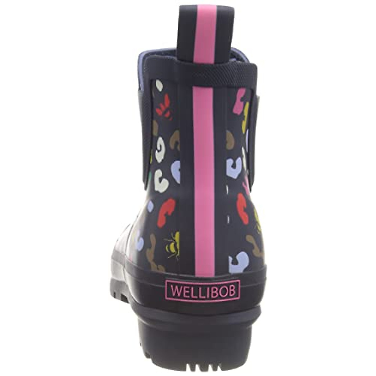 Joules Wellibob Navy Bee Leopard 9 B (M)