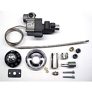 Robertshaw 4350-028 Gas Cooking Control Thermostat Kit for Griddles