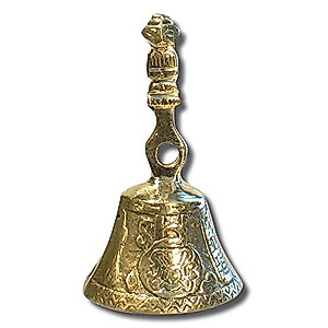 Peruvian Brass Bell Shaman