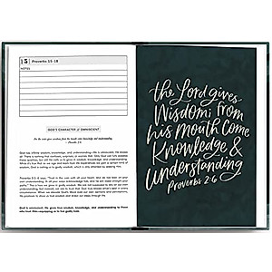 The Bible in a Year: A Guided Bible Study Reading Plan to Read the Bible in 52 Weeks (Premium Hardcover Keepsake Edition)