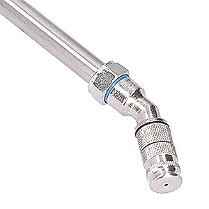 Tomotato High Pressure Power Washer Wand Stainless Steel Watering Wand Sprayer Portable Garden Hose Spray Gun Adjustable Hand Sprayer for Car Lawn