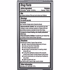 Lumify Redness Reliever Eye Drops, 0.08 fl oz (Pack of 2)