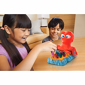 Mattel Games Inky’s Fortune Kid’s Game with Octopus, Gems and Ink Blob, Gift for Children 5 Years Old & Up