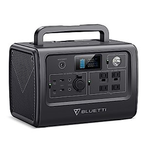 BLUETTI Portable Power Station EB70S, 716Wh LiFePO4 Battery Backup w/ 4 800W AC Outlets (1,400W Peak), 100W Type-C, Solar Generator for Road Trip, Off-grid, Power Outage (Solar Panel Optional)