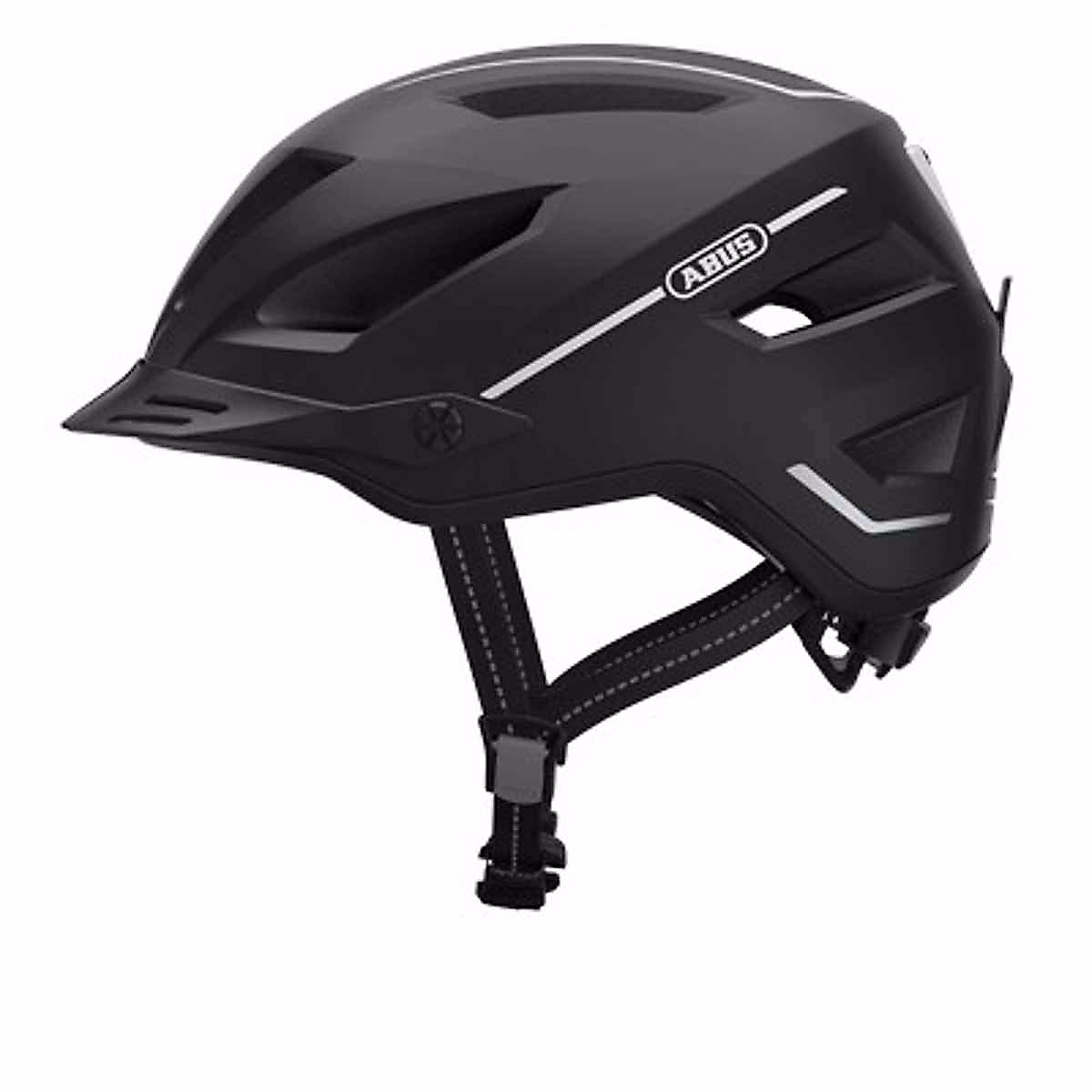 ABUS Pedelec 2.0 Urban Helmet, Velvet Black, Size L (56-62 cm)