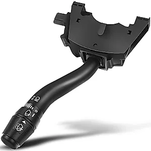A-Premium Turn Signal Switch, Windshield Wiper Washer, Hazard Warning Flasher, Compatible with Ford F-150 1999-2003, F-250/350/450/550 Super Duty (1999 F-250 GVW Under 8,500lb), Blackwood