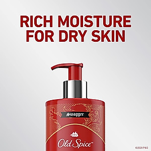 Old Spice Daily Hydration Hand & Body Lotion for Men, Swagger with Argon Oil, 16.0 FL OZ