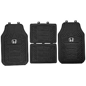 Plasticolor Honda Weatherpro 4 Pc. Floor Mat Set, Black, One Size