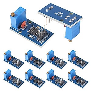 UMLIFE 10pcs NE555 Adjustable Resistance Frequency Single Channel Output for Arduino Smart Car