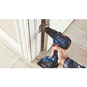 BOSCH GXL18V-901B25 18V 9-Tool Combo Kit 2-In-1 Bit/Socket Impact Driver, Hammer Drill/Driver, Recip Saw, Circ Saw, Oscillating Tool, Angle Grinder, Vacuum, Worklight, (2) CORE18V 4 Ah Batteries