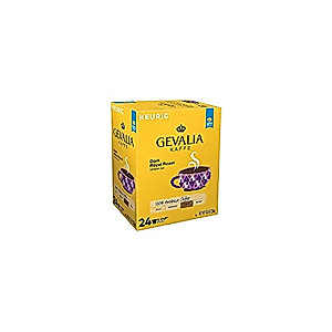 Gevalia Dark Royal Roast Coffee K Cup Coffee Pods, Caffeinated, 24 ct - 8.3 oz Box