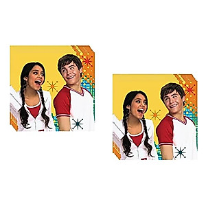 High School Musical Birthday Party Supplies Bundle Pack includes 32 Beverage Cake Napkins