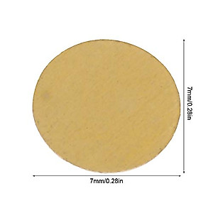 Explosion Proof Discs, 10pcs Explosion-Proof Rupture Disc for YONGHENG Air Compressor Pump 7 * 7 * 1mm