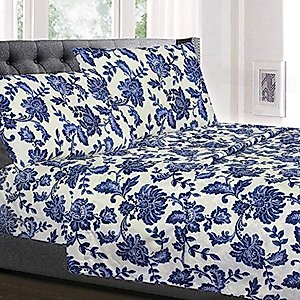 Full Size Sheet Sets - Breathable Luxury Sheets with Full Elastic & Secure Corner Straps Built In - 1800 Supreme Collection Extra Soft Deep Pocket Bedding Set, Sheet Set, Full, Tuscany