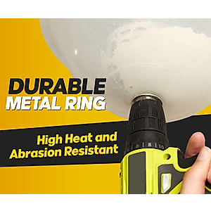 Hole Saw Dust Bowl (2 Pack) - Dust Bowl for Hole Saw, for Installing Recessed Lights and Works with All Hole Saws