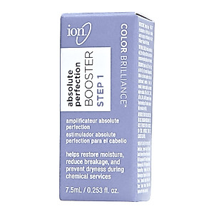 Ion Absolute Perfection Booster Step 1, Repairing, Generates New Bonds in Hair, Reduces Breakage, Restores Moisture