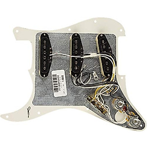 Fender Hot Noiseless Prewired Stratocaster Pickguard - 3-Ply White