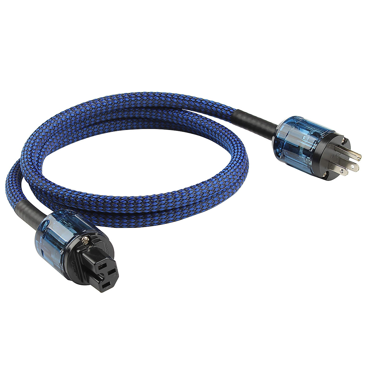 HiFi Audiophile Power Cord HiFi Audio AC Power Cable Power Cord US Plug 1.5 Meters 4.9feet