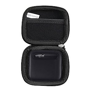 Hermitshell Hard Travel Case for Crucial X6 500GB / 1TB / 2TB / 4TB Portable SSD External Solid State Drive