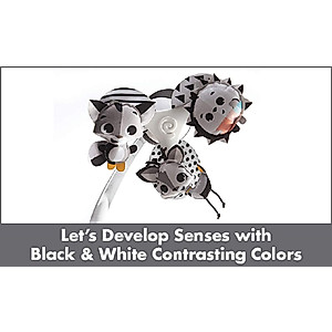 Tiny Love Take Along Mobile Magical Tales, Black/White 1 Count (Pack of 1)