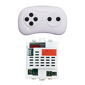 CSR-12T-1B 12V Children's Power Riding Car 2.4G Bluetooth Remote Control and Receiver Kit Controller Control Box Accessories Children's Electric Riding Car Replacement Parts