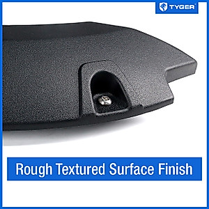 Tyger Auto Fender Flares Compatible with 1999-2007 Ford F-250 F-350 Super Duty, Rough Textured Bolt-Riveted Style 4pc | TG-FF8F4097