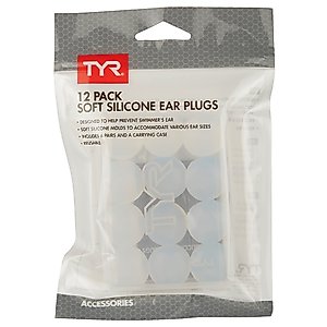 TYR Soft Silicone Ear Plugs