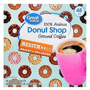 Great Value Donut Shop Blend 48 Pack of K- Cups