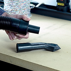 WORKSHOP Wet/Dry Vacs Vacuum Adapter WS25011A 2-1/2-Inch To 1-1/4-Inch Universal Shop Vacuum Hose Adapter for Shop Vacuum Accessories,Black