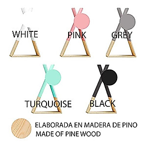 nacnic White Nordic Style Wall Shelf. Triangle Wooden Shelf. Triangular Wooden Shelf Storage. Median