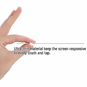 Puccy 3 Pack Screen Protector Film, compatible with Emporia Comfort TPU Guard （ Not Tempered Glass Protectors ）