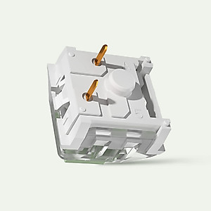KAILH Box Jade Switches for Mechanical Gaming Keyboard DIY, 3pin 50gf Clicky,Compatible for 5pin RGB/SMD hot swappable. (Jade 70pcs)