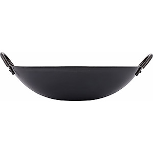 Wahei Freiz AD-643 Frying Pan, Frying Pan, Frying Pan, Vegetables, Wok, Ajido, 13.0 inches (33 cm), Iron, Made in Japan