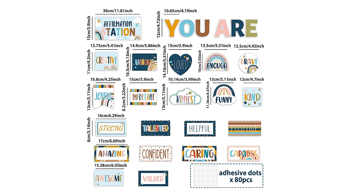 Boost Confidence with Boho Affirmation Station Classroom Decor