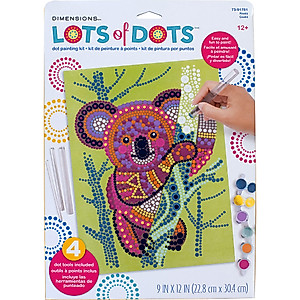 Cute Koala Acrylic Dot Painting Kit for Adults and Kids