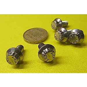 18-8 Stainless Steel 12 Point FT Bolts 1/4"-20 Thread x .500 Length 5 pcs