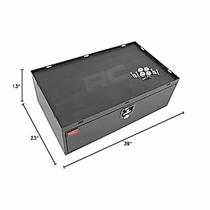 Rough Country Metal Lockable Storage Box for 2018-2024 Jeep Wrangler JL - 99030