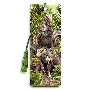 3D Dinosaur "Bad Boys" Bookmark - by Artgame