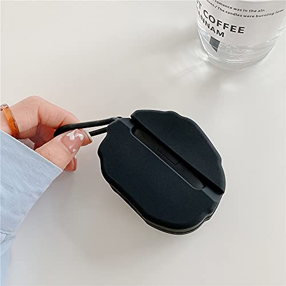 Beats Studio Buds Case , Waterproof Shock- Protective Skin Cover Case Accesorries with Keychain for Wireless Headphones Beats Studio Buds Case (Briquettes)