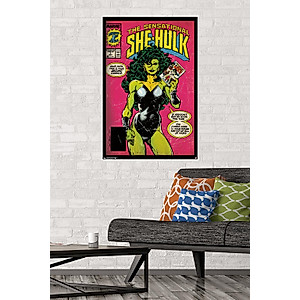 Trends International Marvel Comics - She-Hulk - The Sensational She-Hulk #1 Wall Poster, 22.375" x 34", Premium Unframed Version