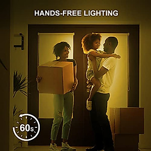 Sengled A19 Motion Sensor Light Bulb Outdoor/Indoor 11W (75-Watt Equivalent), Soft White Motion Sensing Light Bulb Built-in Photocell Sensor for Front Porch Garage Hallway 3000K 1200LM, 2 Pack