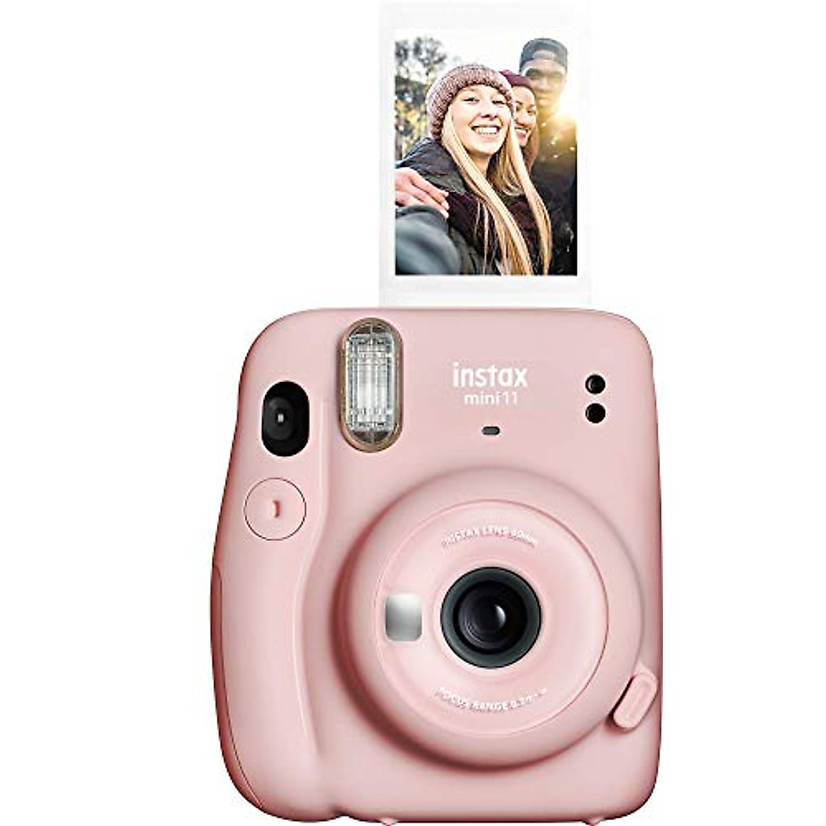 Fujifilm Instax Mini 11 Instant Camera - Blush Pink 4.8" x 4.2" x 2.6"