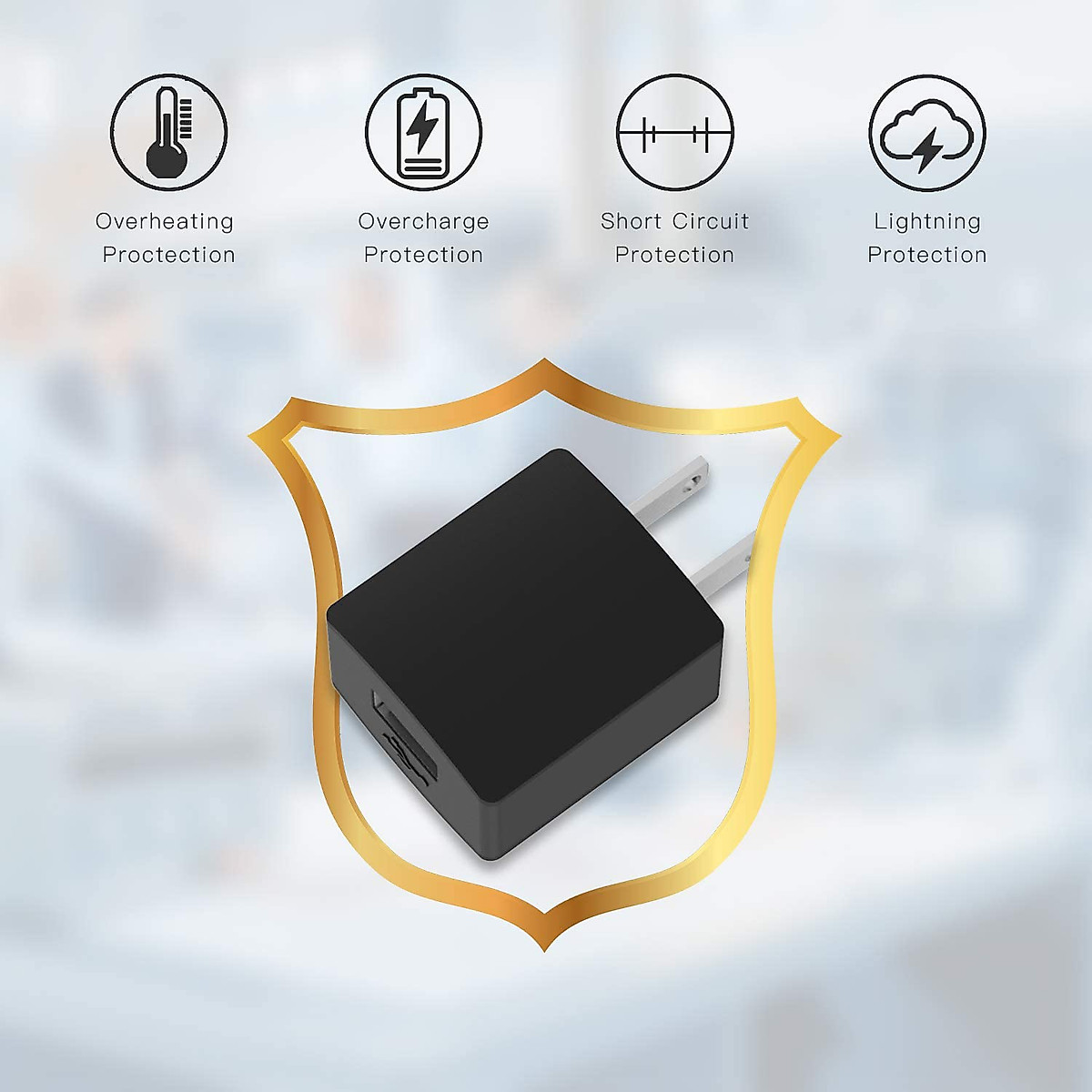 Micro-USB Charger Fit for Roku-Streaming Stick, Premiere-Plus, Express-Plus/4K Cable Power Cord(Not for Roku Streaming Stick+ and Ultra)