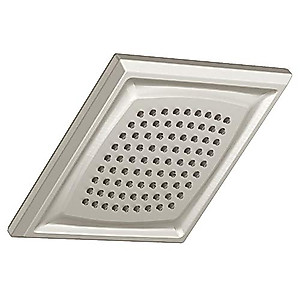 American Standard 1660516.295 Town Square S Fixed Showerhead with 2.5 GPM, Brushed Nickel