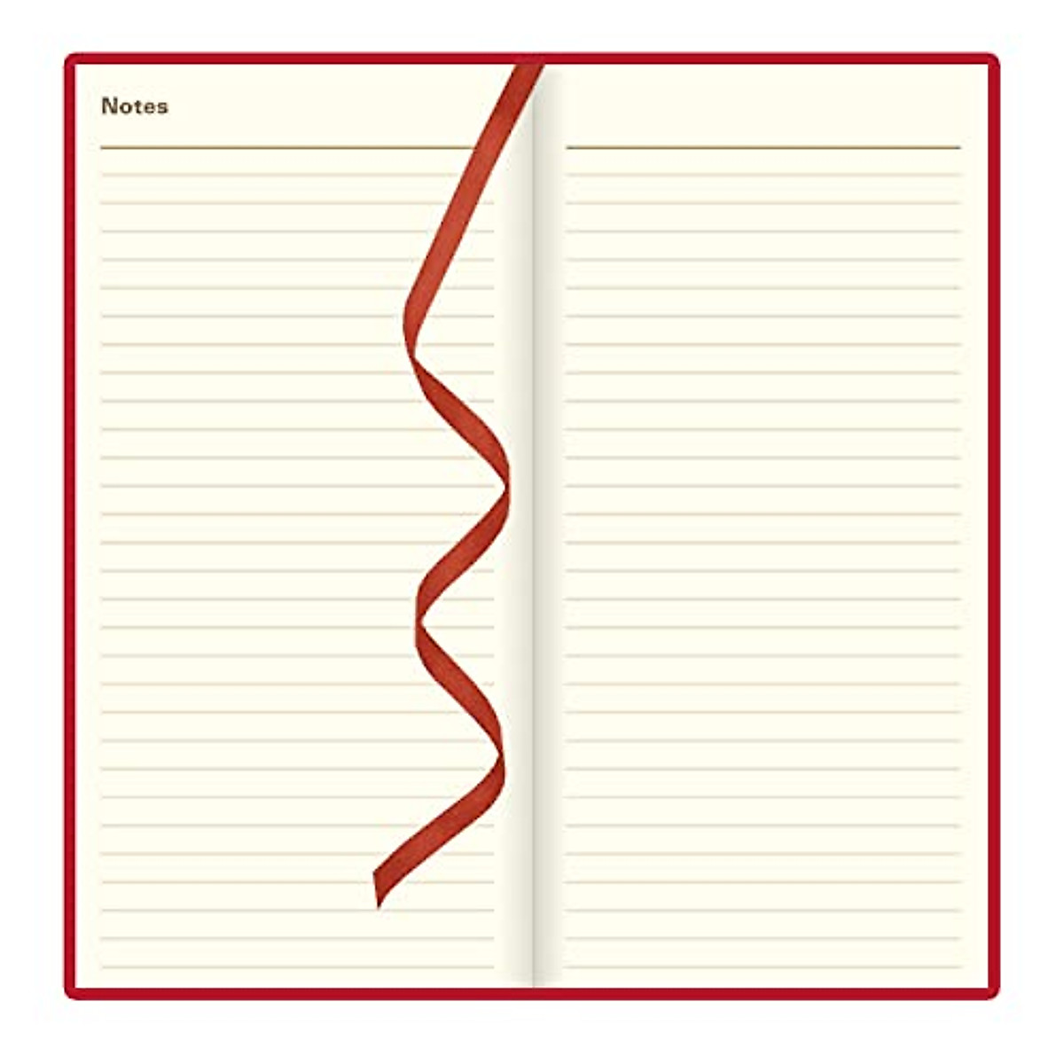 Letts of London Signature Weekly/Monthly Planner, 12 Months, January to December, 2024, Bonded Leather, Slim Size, 6.625" x 3.25", Burgundy (C38SUBY-24)