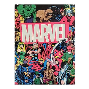 Bazillion Dreams Marvel Universe Characters Legends Fleece Softest Comfy Throw Blanket for Adults & Kids| Measures 60 x 50 Inches
