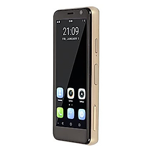 UBEF 3.5 Inch Mobile Phone Unlocked 4G Compact Mobile Phone for Students (Gold)