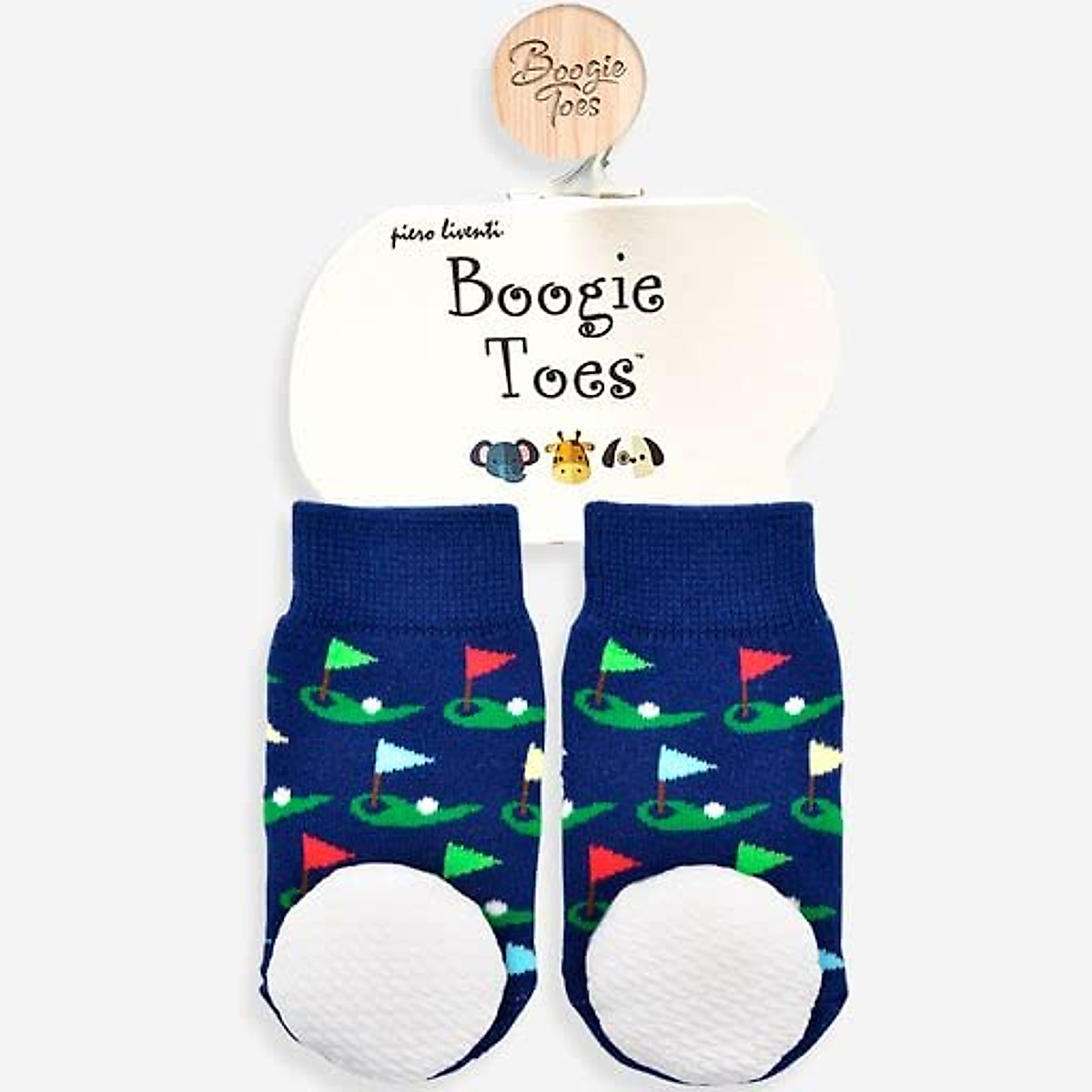 Golf Boogie Toes Rattle Sock, 1 Pair (0-1Y)