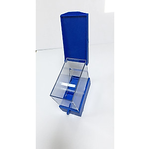 Easyinsmile Dental Press-on Cotton Roll Holder and Dispenser Organizer with Pull-Out Tray