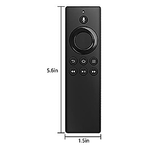 New 2nd Gen Voice Remote Control Replacement DR49WK B PE59CV for Amazon Fire TV Stick (2nd Gen/3rd Gen/Lite/4K) Fire TV Cube (1st Gen/2nd Gen, and Later) Fire TV (3rd Gen, Pendant Design)